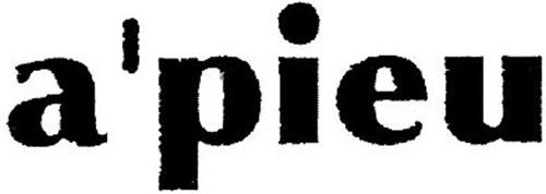 A'PIEU Trademark of Able C & C Co., Ltd.. Serial Number: 79098906 ...
